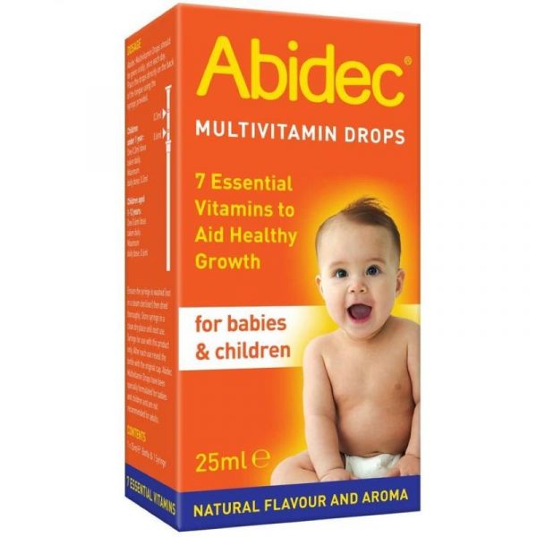 Abidec Multivitamin Drops for Children and Babies – 25ml - Caplet Pharmacy