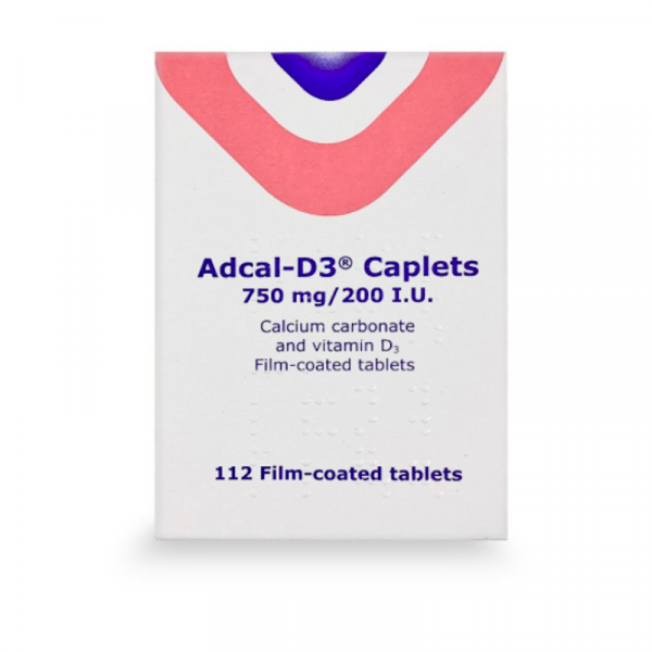 Adcal-D3 Fruit flavoured 56 Chewable Tablets - Caplet Pharmacy
