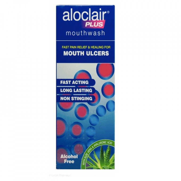 Aloclair Plus mouthwash – 120ml - Caplet Pharmacy