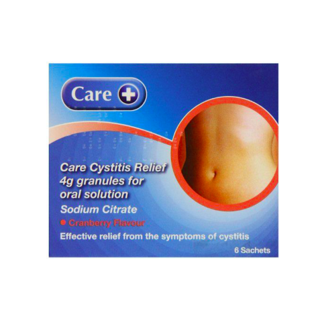 Care Cystitis Relief Oral Solution – 6 Sachets - Caplet Pharmacy