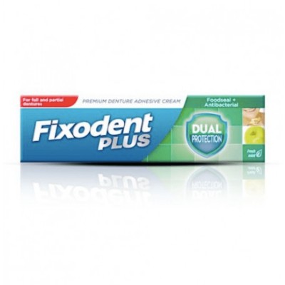 Fixodent Dual Protection Denture Adhesive – 40g - Caplet Pharmacy