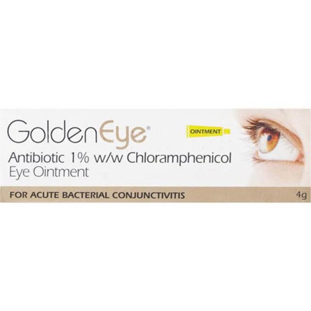 Golden Eye Conjunctivitis Ointment 4g - Caplet Pharmacy