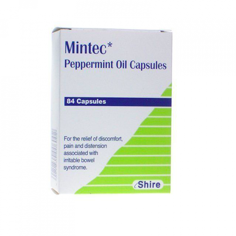 Mintec Peppermint Oil For IBS Relief – 84 Capsules - Caplet Pharmacy