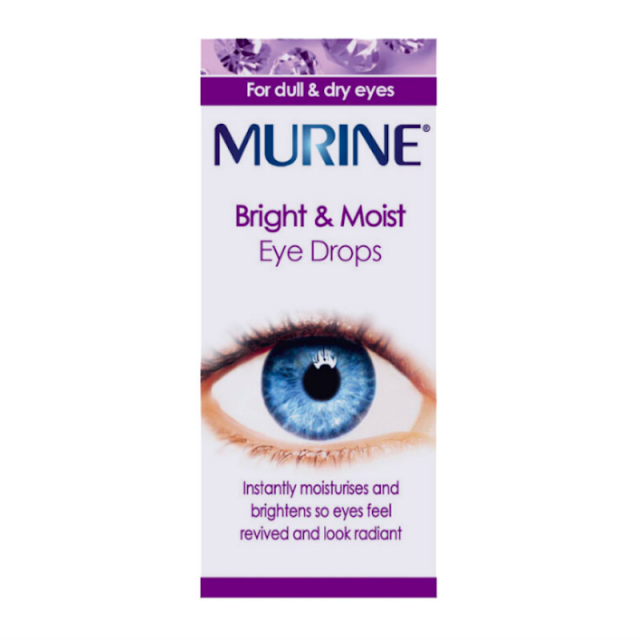 Murine Bright & Moist Eyes Drops 15ml - Caplet Pharmacy