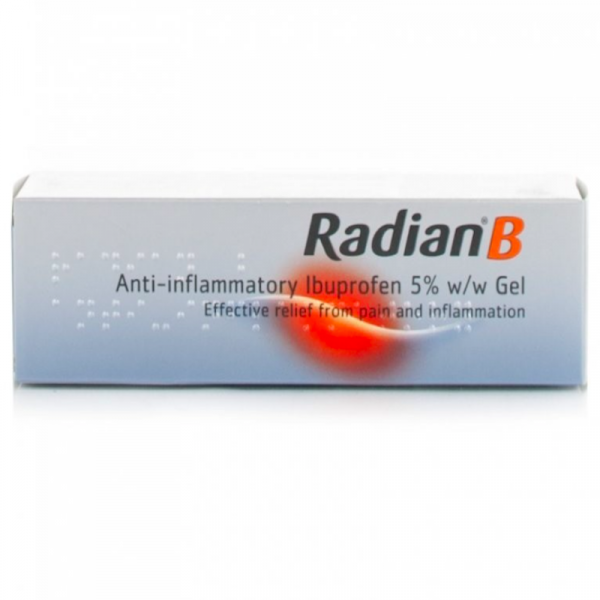 Radian B Ibuprofen Gel 30g - Caplet Pharmacy