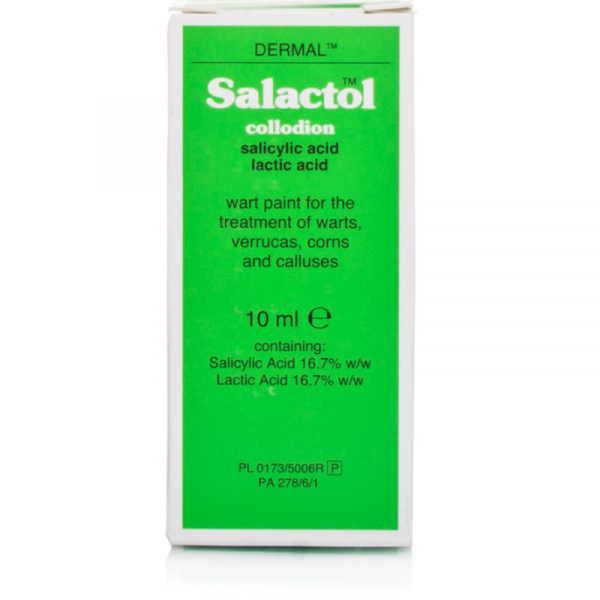 Salactol Wart Paint 10ml - Caplet Pharmacy