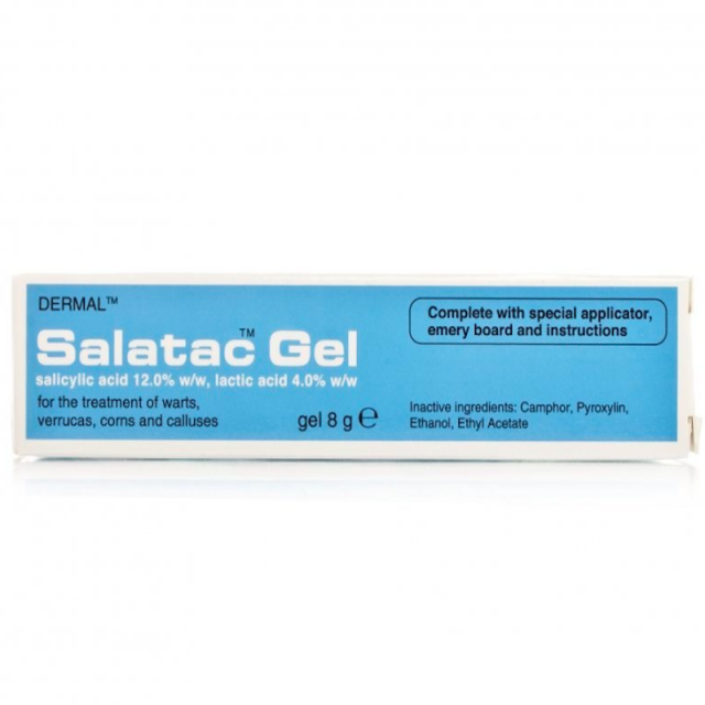 Salatac Wart Gel 8g - Caplet Pharmacy