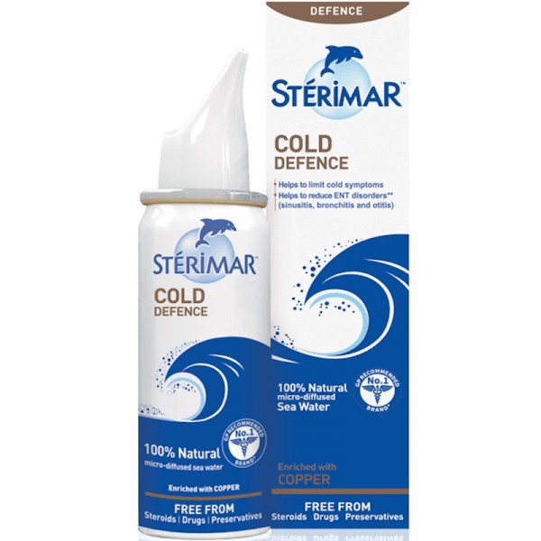 Sterimar Cold Defence Nasal Spray – 50ml - Caplet Pharmacy