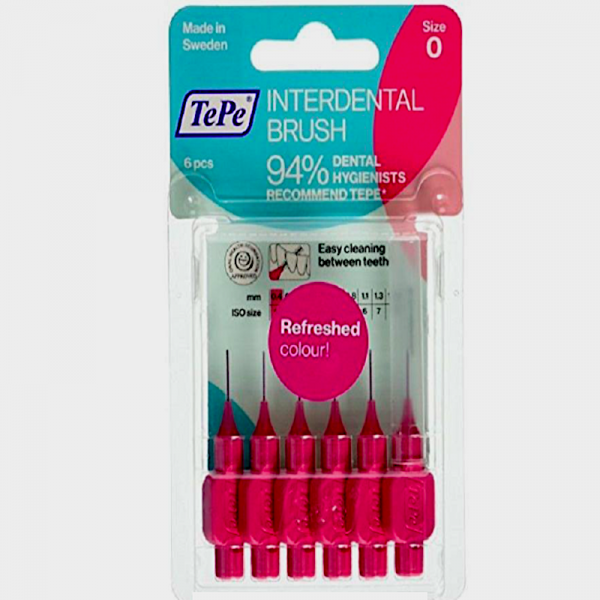 TePe Interdental Brushes 6 x 0.4mm - Caplet Pharmacy