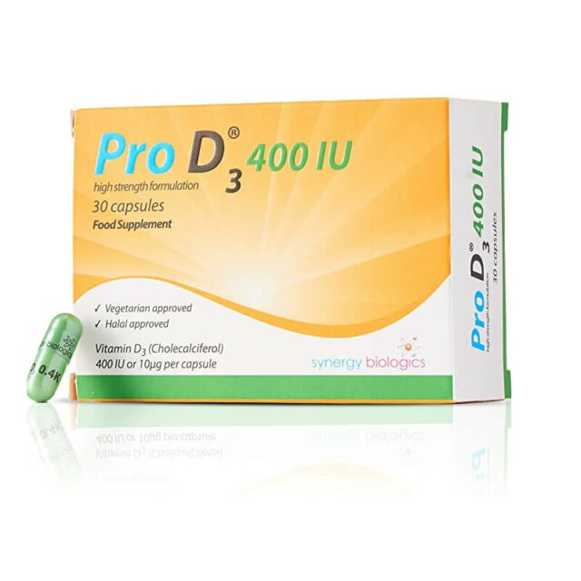 Colecalciferol Vitamin D3 400 IU – 30 Caps - Caplet Pharmacy