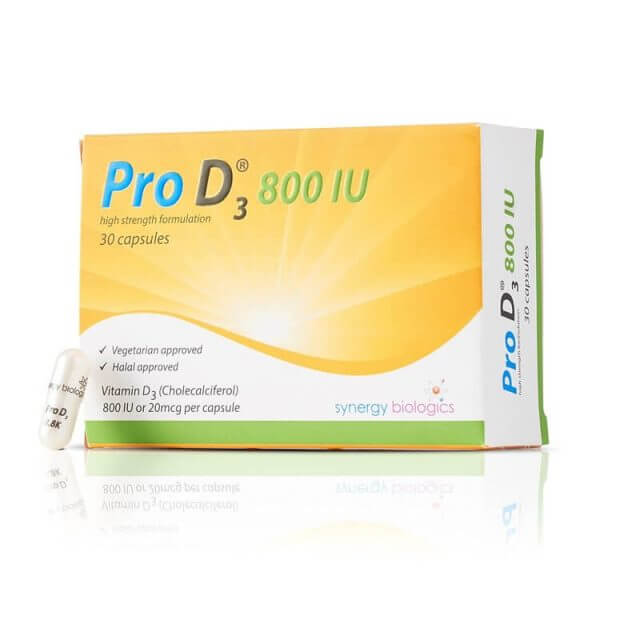 Colecalciferol Vitamin D3 800 IU – 20mcg – 30 Caps - Caplet Pharmacy