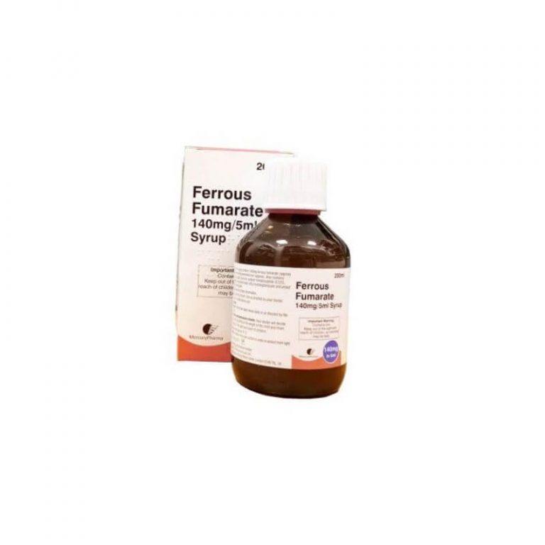 Ferrous fumarate 140mg/5ml Syrup- 300ml - Caplet Pharmacy
