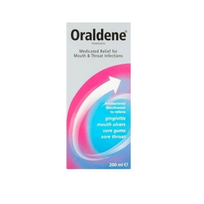 Oraldene Medicated Mouthwash 200ml - Caplet Pharmacy