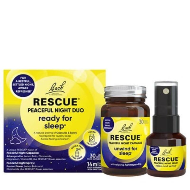 RESCUE Peaceful Night Duo - Caplet Pharmacy