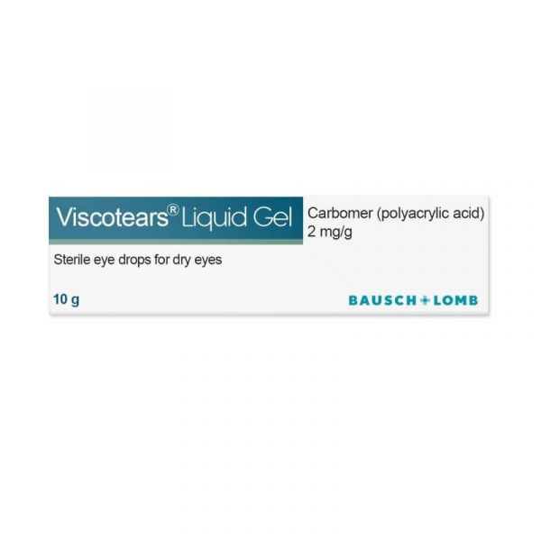 Viscotears Gel For Dry Eye Treatment - 10g - Caplet Pharmacy