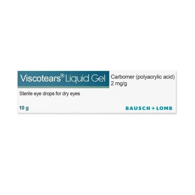 Viscotears Gel For Dry Eye Treatment - 10g - Caplet Pharmacy