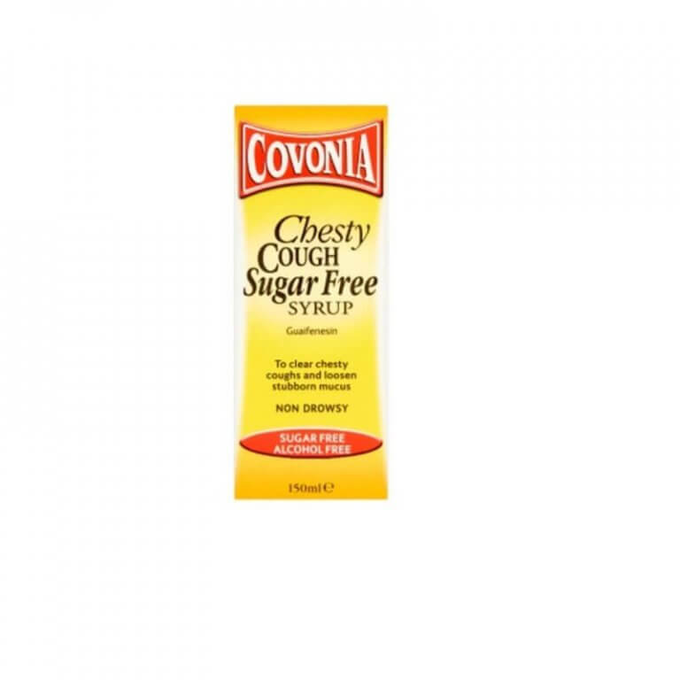 Covonia Chesty Cough Sugar Free Syrup 150ml - Caplet Pharmacy