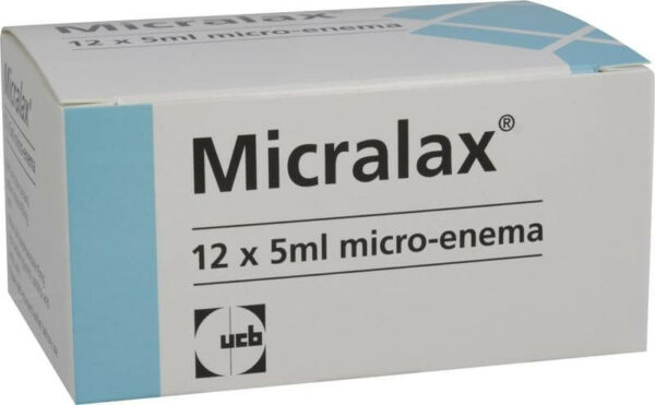 Micralax 12 x 5ml Micro-Enema - Caplet Pharmacy