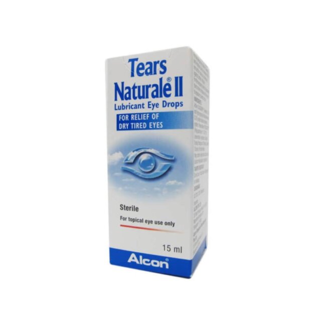 Tears Naturale II Lubricant Eye Drops 15ml - Caplet Pharmacy