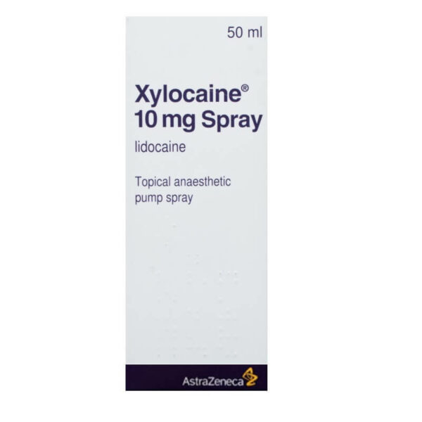 Xylo-caine 10mg Spray – 50ml - Caplet Pharmacy